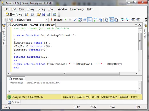 Functions In Sql Server A Beginners Guide